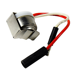 HQRP Refrigerator Defrost Thermostat Replacement for Frigidaire 5303917625, AP2592599, 08000805, 3001234, 3015138, 3916083, 5308000805, 8000805, G000166153, PS468968, AH468968, EA468968