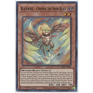 YU-GI-OH! Blackwing - Chinook The Snow Blast - DABL-EN003 - Super Rare - 1st Edition
