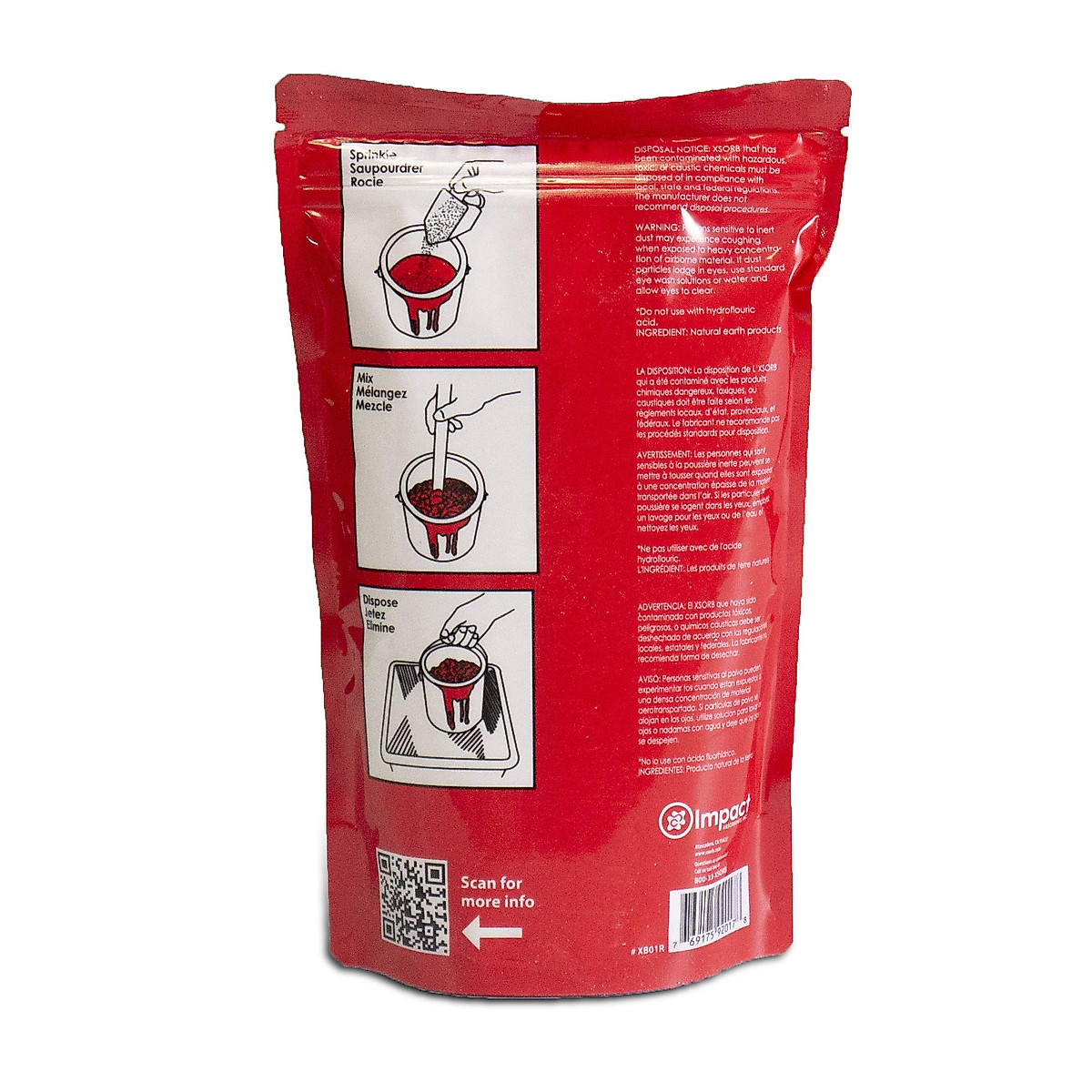 Xsorb Rock Solid Paint Hardener 1 Liter Bag