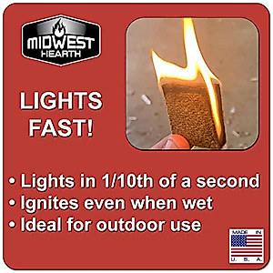 Fire Starter Squares Quick-Light Non-Toxic (144-count)