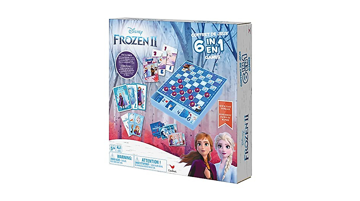Frozen 2 6-in-1 Game House for Kids & Families | Disney Fun