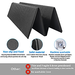 Imperius® Sleeper Sofa Bed Support Board,Sleeper Sofa Support for Sofa Bed Slats,Sleep Sofa Bar for Sofa Bed or Pullout Couch,No Assembly Needed (Full 48x48)