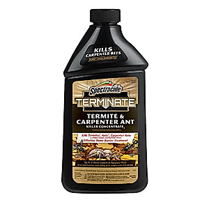 Spectracide Terminate Termite & Carpenter Ant Killer Concentrate, Kills Termites, Ants and Carpenter Ants, 32 fl Ounce