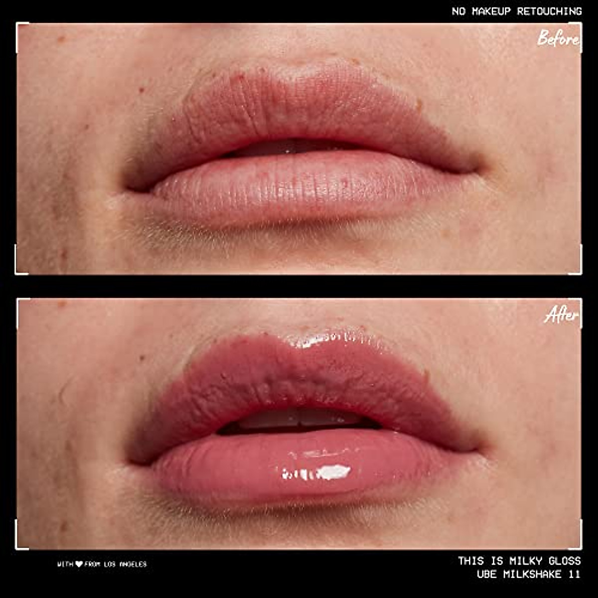 NYX PROFESSIONAL MAKEUP This Is Milky Gloss, Lip Gloss with 12 Hour Hydration, Vegan - Ube Milkshake (Mauve Purple)