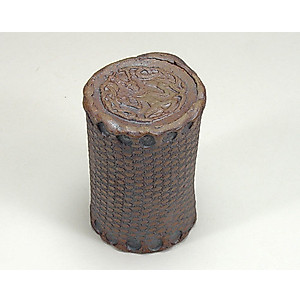 Cernunnos Clay Pottery Ritual Rattle, Handmade Stoneware Altar Shaker