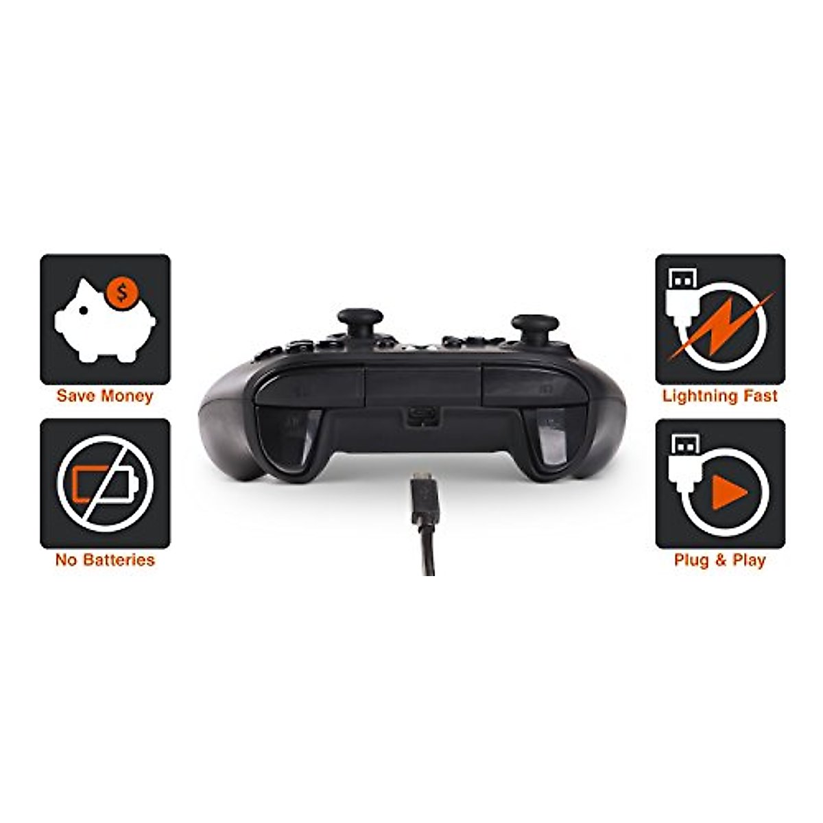 XBOX ONE enhanced wired controller- PowerA, Emerald Fade