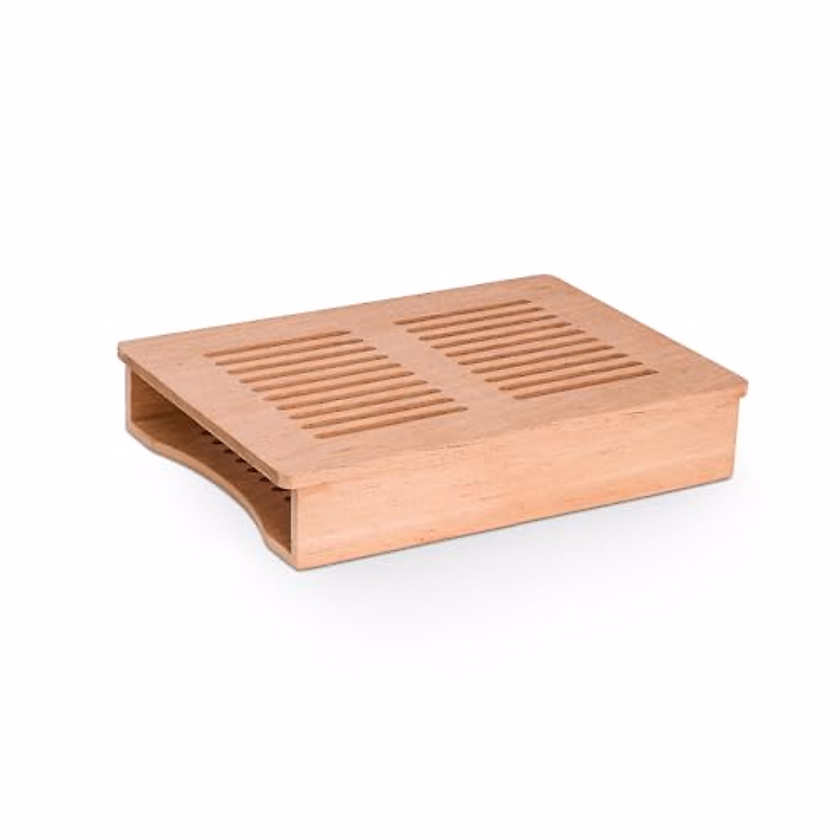 NewAir x Boveda 500 Count Electric Humidor, Spanish Cedar Shelves with Temperature Control, Cigar Humidor Box with Built-In Boveda Humidity Control in Stainless Steel