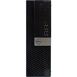 Dell OptiPlex 5050 SFF Intel Core i5-6500 3.20GHz 8GB DDR4 500GB HDD Intel HD Graphics 530 Desktop PC Refurbished Window 10 Professional (Renewed)