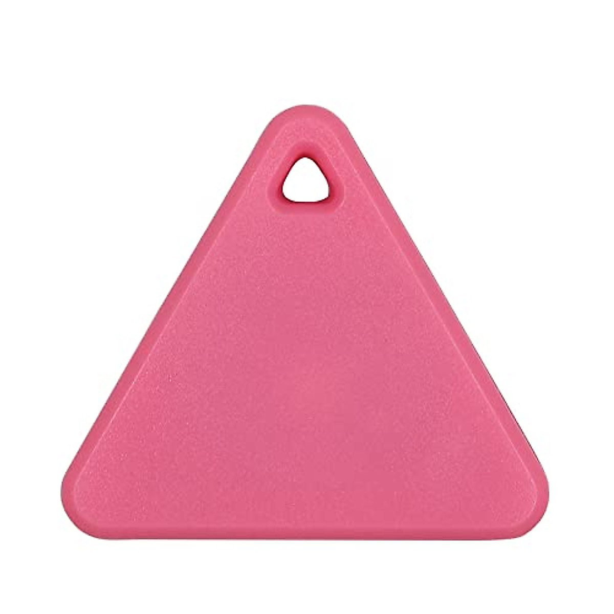 Smart Mini Wireless Bluetooth 4.0 Anti Lost Tracker Alarm Key Finder GPS Locator Triangle Bluetooth Anti-Lost Device for Pet Dog Cat Keys Wallet Bag Kids, 1Pcs Pink