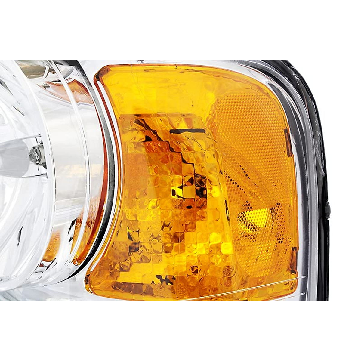 For Ford Expedition Headlights Lamps Set 2003 2004 2005 2006 Halogen Driver and Passenger Side