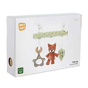 Crib Toys Accessories – Baby Crib Toys Hanging for Girls and Boys, Stroller and Car Seat Toys, Plush Rattle Toys with Sound, for Babies 3-12 Months