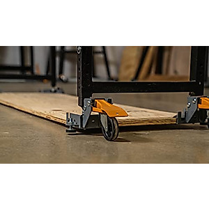 Bora Portamate Mobile Base Kit PM-1100 - Heavy Duty, Universal, Customizable, Adjustable Rolling Set, Dolly Roller Frame and Casters for Moving Equipment, Tools, Machines - 400 lb Capacity