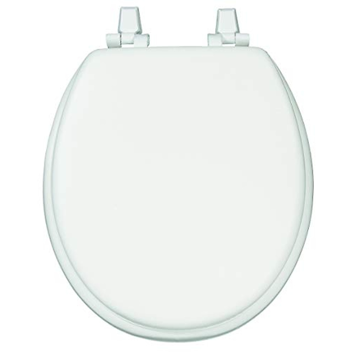 Centoco HPS20-001 Soft Vinyl Round Toilet Seat, White