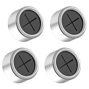 Prasacco 4 Pcs Tea Towel Holders, Self-Adhesive Tea Towel Hooks, Towel Holders for Kitchen Bathroom and Home