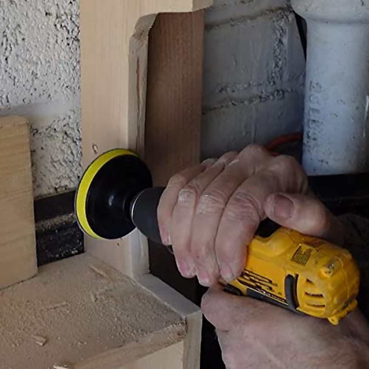 74pcs Sandpaper 3Inch Sanding Disc 60-10000 Grit Wet Dry Sandpaper with M10 Backing Pad,Interface Pad,Polishing Pads Sponge for Wood Metal Mirror Jewelry Car Polishing Headlight Cleaner Set