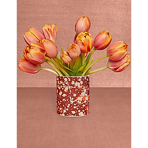 L’or de Seraphine Iris Scented Candle | Fragrance No. 01 | Apricot, Peony, Geranium Notes | 45 Hour Burn Time | Luxury Scented Candle for Home & Leisure | 6.4 oz