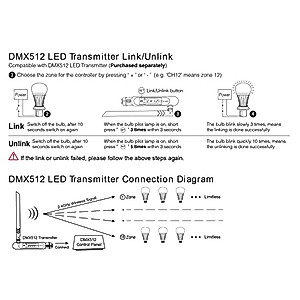 LGIDTECH FUT012 9W RGBWW Smart WiFi 2.4GHz LED Light Bulb RGB+CCT Color Changing & Temperature Adjustable with Memory.Remote and Gateway Hub for Smartphone APP Control All is Sold Separately