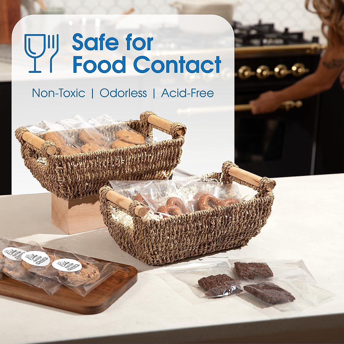 SPARTAN INDUSTRIAL Polypropylene Cello Bags (6" x 9")