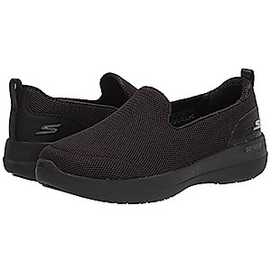 Skechers Women's GO Walk Stability Sneaker, Black, 8.5