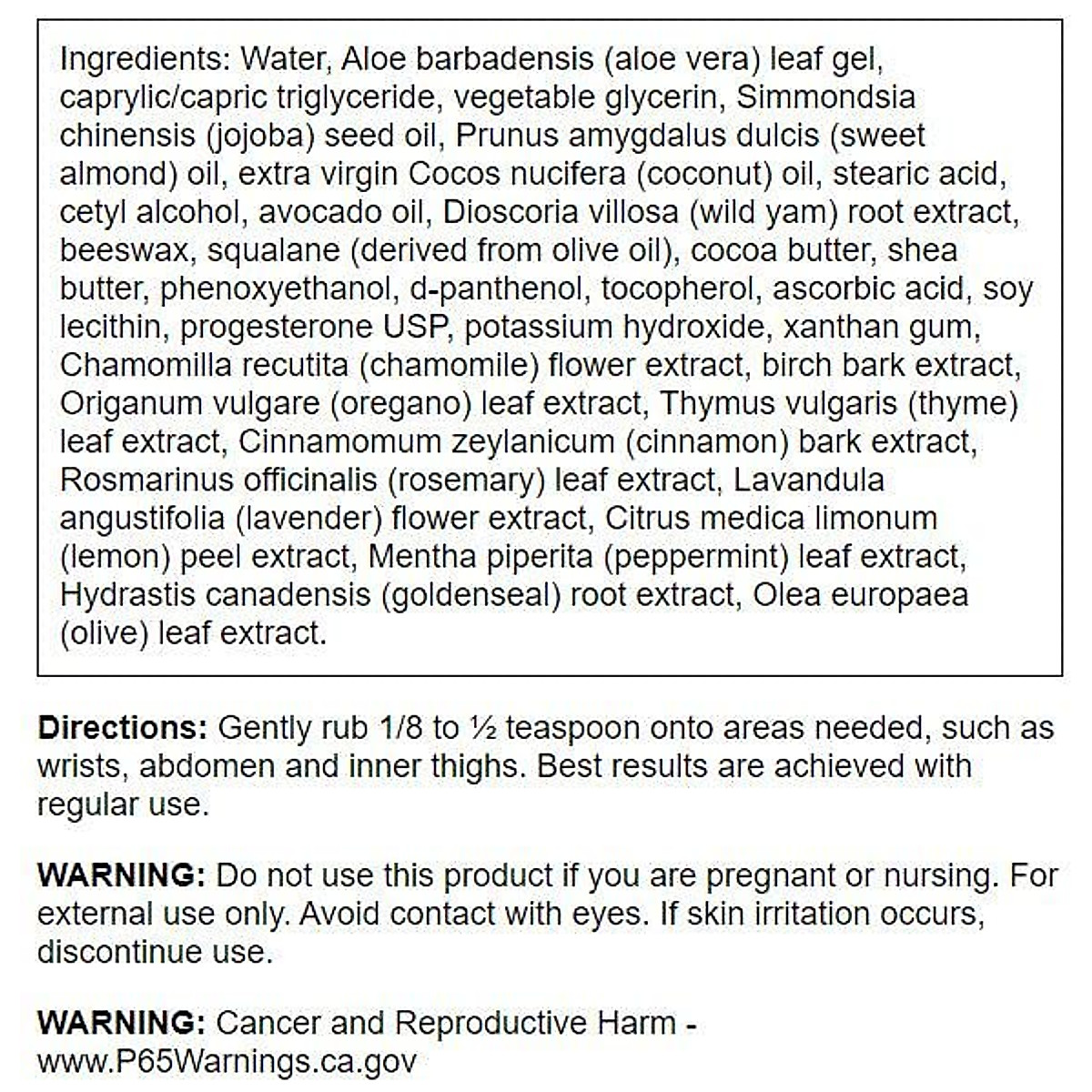 Swanson Wild Yam Cream - Formula for Women Promoting Perimenopause & Menopause Support - Women's Health Balm w/No Parabens for Comfort & Wellness - (2 fl. oz. Jar)