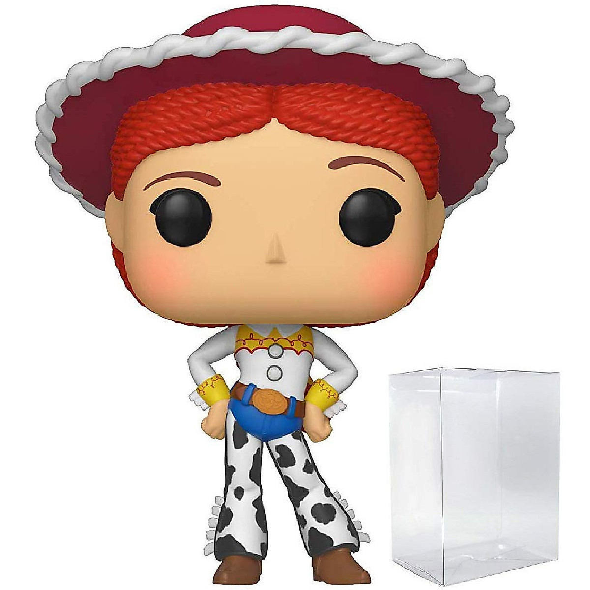 Disney Pixar: Toy Story 4 - Jessie Funko Pop! Vinyl Figure (Includes Compatible Pop Box Protector Case)