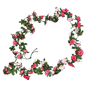 LaVenty 12 PCS LET'S PAR TEA Balloons Tea Party Birthday Banner Tea Party Decorations Lets Par-Tea Party Decor Par Tea Baby Shower Par Tea First Birthday Decoration Flower Garland(180inch)