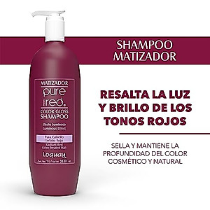 Loquay Primer pure Red Color Gloss Shampoo/ Luminous Effect 33.8 oz