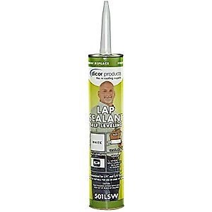 Dicor 501LSW-1 Epdm Self-Leveling Lap Sealant-10.3 Oz. Tube, White, 10.3 Fluid_Ounces (24)