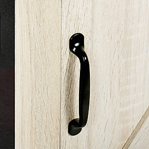 ENSTVER Fireplace TV Stand with Barn Door,Wood Media Entertainment Console for Living Room (White Oak)