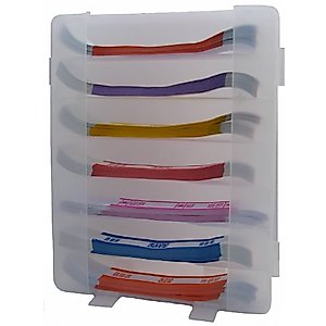 EZ-Strap Currency Strap Organizer (Clear)