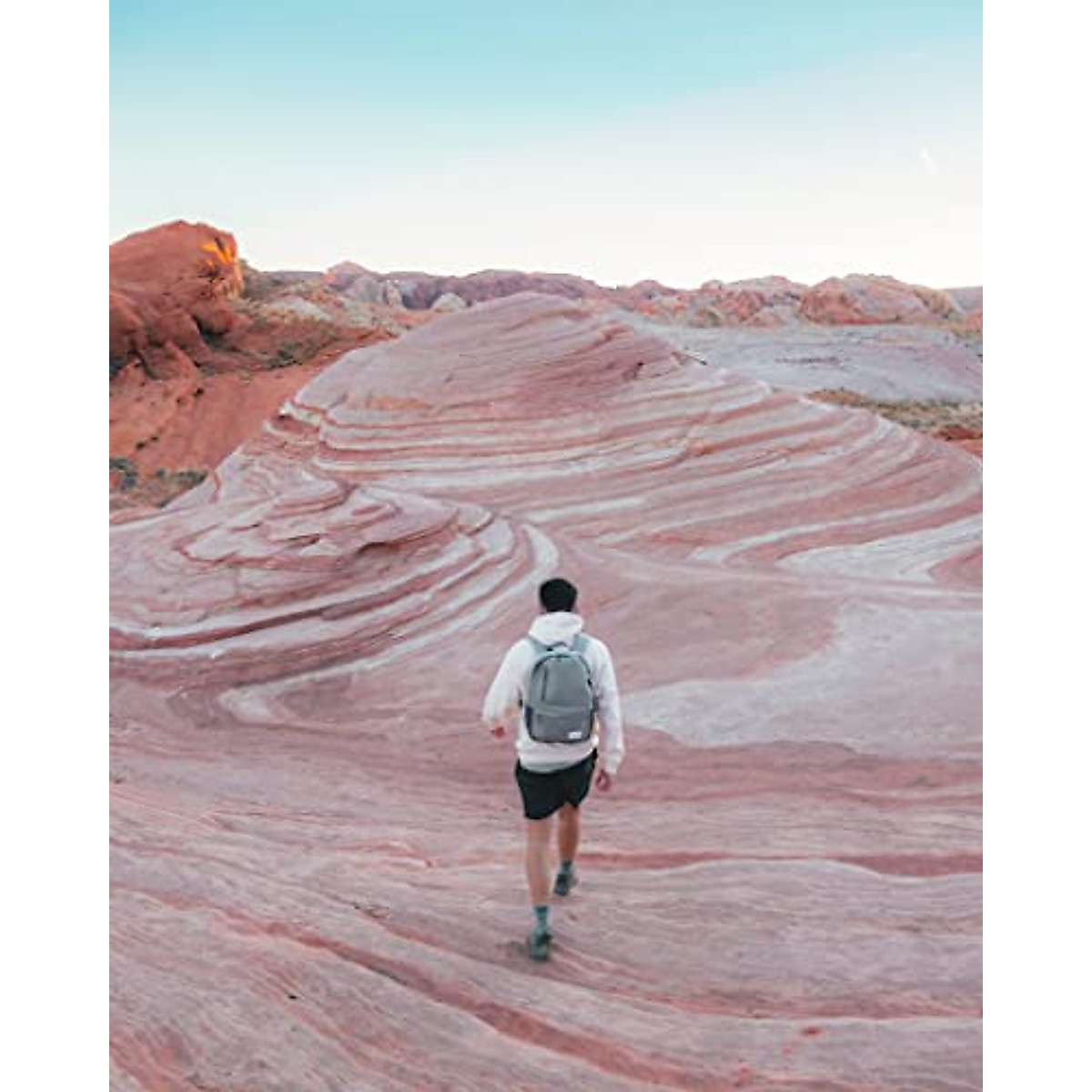 Solo Re:Cover 15.6 Inch Laptop Backpack, Grey