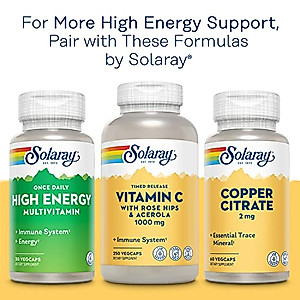 SOLARAY Vitamin B-Complex Chewables, Strawberry, Healthy Energy, Red Blood Cell, Stress & Metabolism Support, 50 Tablets