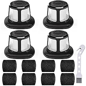 Anewise 3079 3061 Filter Bissell 2286A Adapt Ion 2286 22862 2387 2482 31921 3192 3191 3190 Cordless Vacuum, Compare to Part #1616323, 1616322 and #1617684, 4+8 Filters