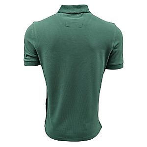 Nautica Men Classic Fit Polo Pique T-Shirt (Medium, Coastal Pine)