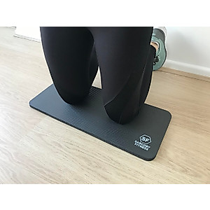 Sargoby Fitness Yoga Knee Pad 0.6 inch Thick Pilates Yoga Knee Pads Cushion to Provide support to knee cushion pilates Elbows Forearms & Wrists Workout Knee Pads