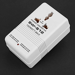 Voltage Converter - Power Plug Adapter 100W 110V/120V to 220V/240V Step-Up and Down Voltage Converter Transformer Travel Voltage Power Converter (CN Standard Plug