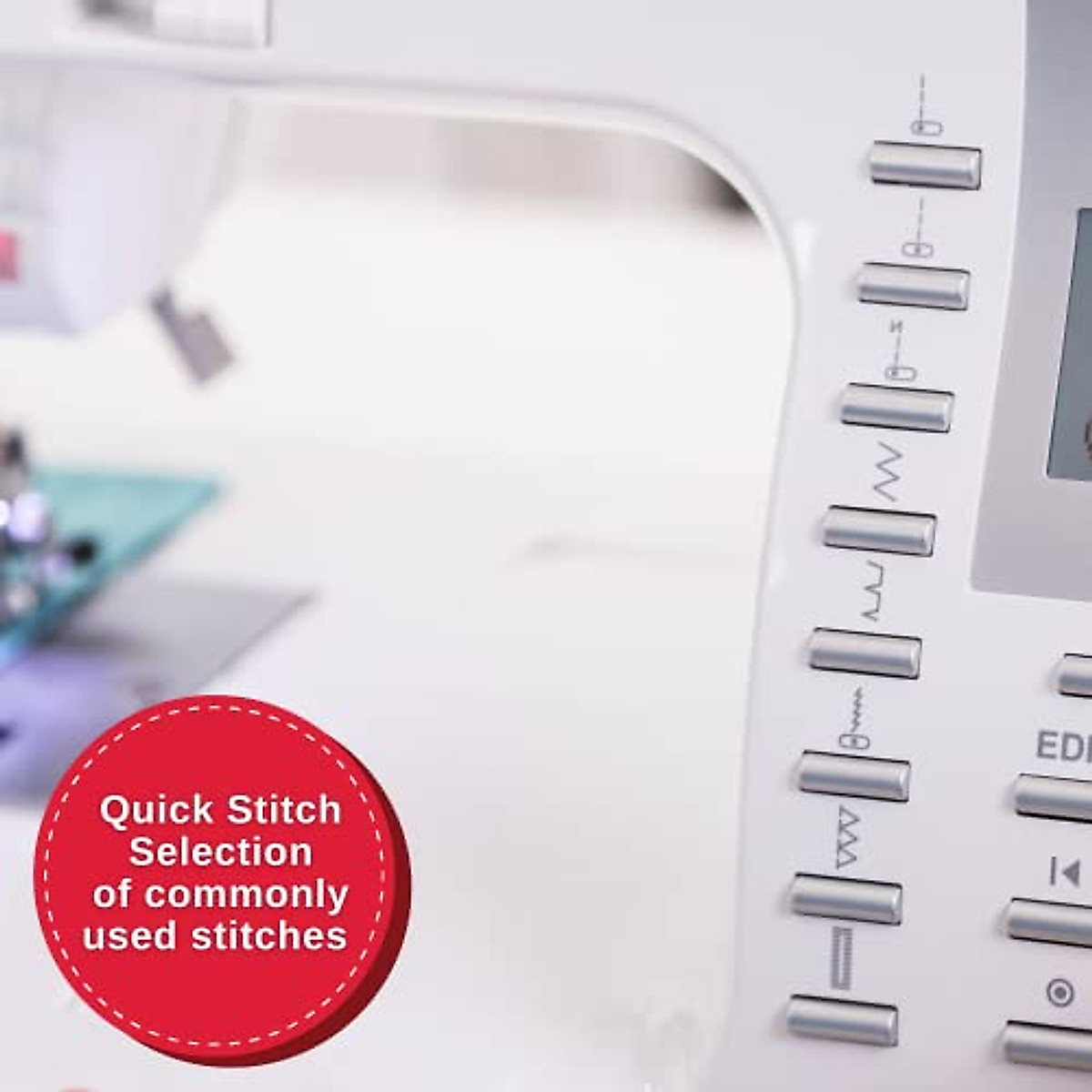 SINGER | 9960 Sewing & Quilting Machine With Accessory Kit, Extension Table - 600 Stitches & Electronic Auto Pilot Mode