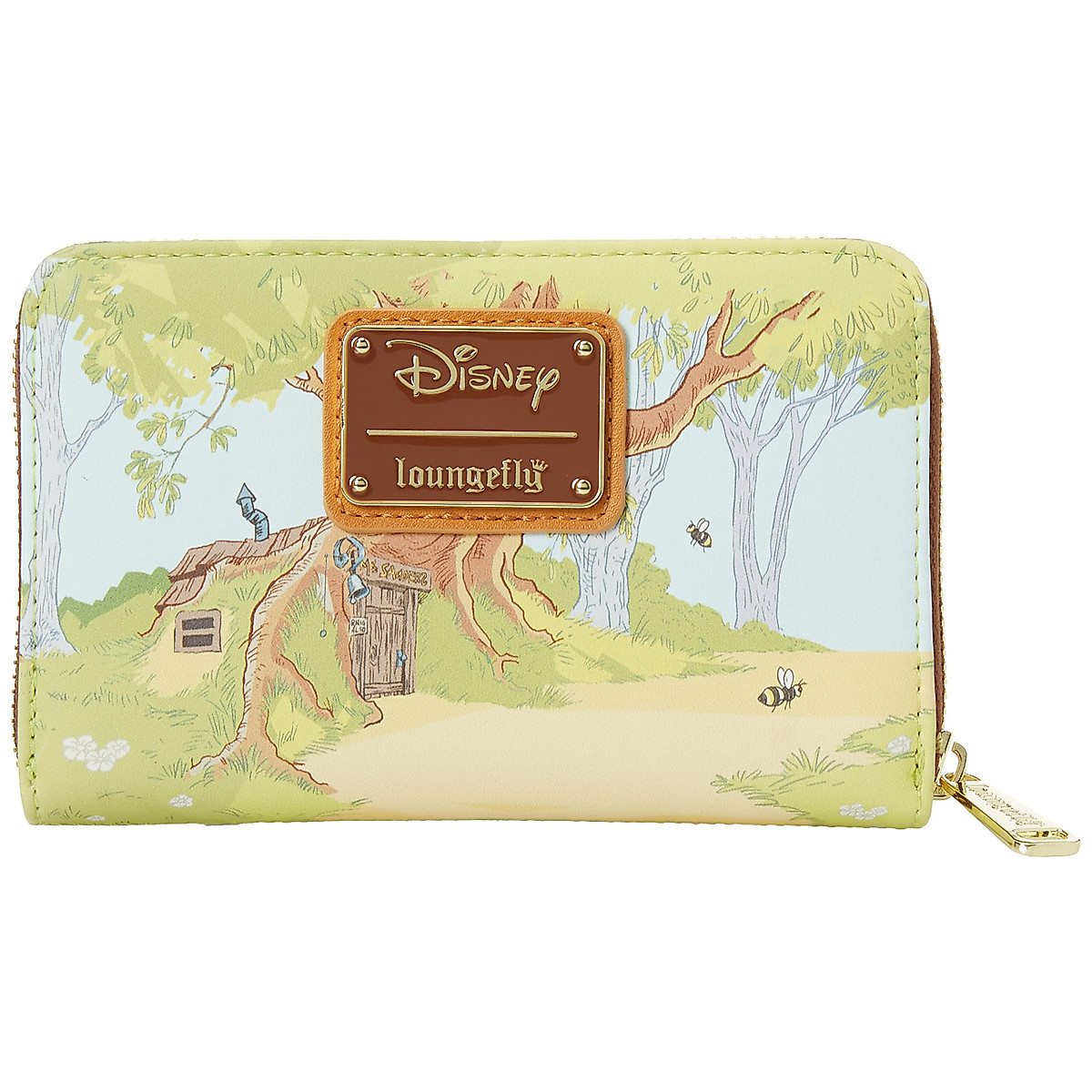 Loungefly Wallet: Disney Winnie The Pooh - Kanga and Roo Faux Leather Wallet Multicolor, Amazon Exclusive