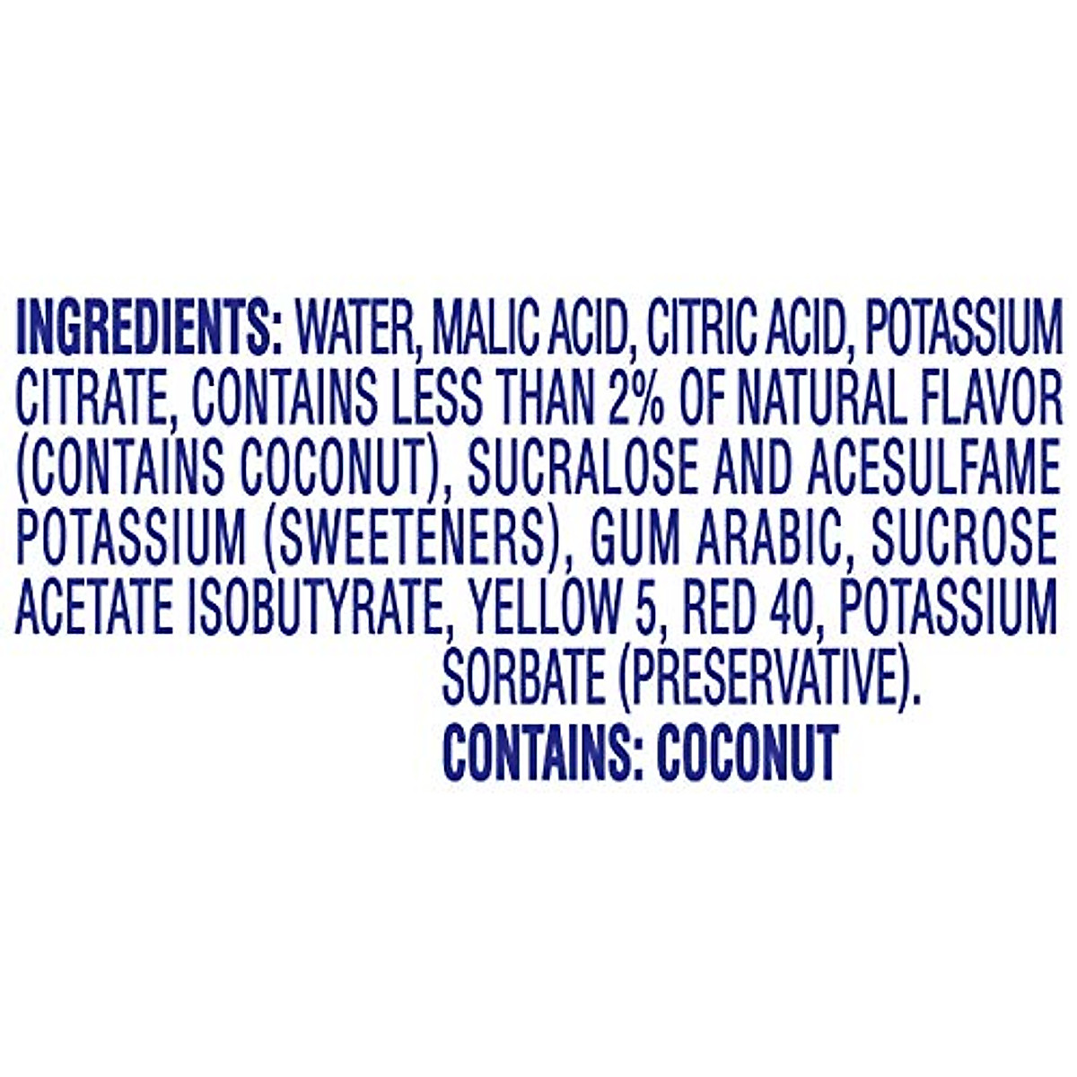 Crystal Light Liquid Tropical Coconut Naturally Flavored Drink Mix, 1.62 fl oz Bottle