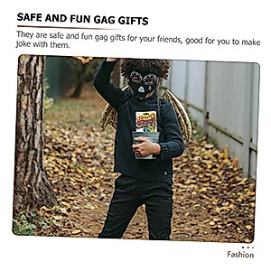 Toyvian 48 pcs Trick Toys Birthday Novelty Supplies Itching Props Spoof Spray Fart Witch Play Gag Toy Not Safe Prop Allergic Fools April Day Favors Interesting Surprise Halloween Powder