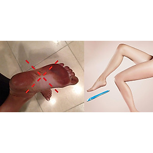 60 Pairs(120feets) Spray Tan Feet Pads For Sunless Spray Tanning in Blue