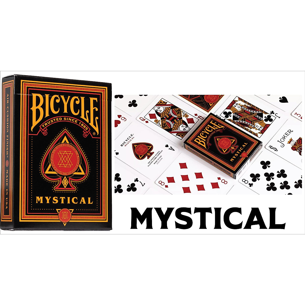 Bicycle Collector's Edition: 6-Deck Bundle Featuring Dark Mode, Fyrebird, Sea King, Hypnosis, Mystical and Bicycle Hardwired Playing Cards