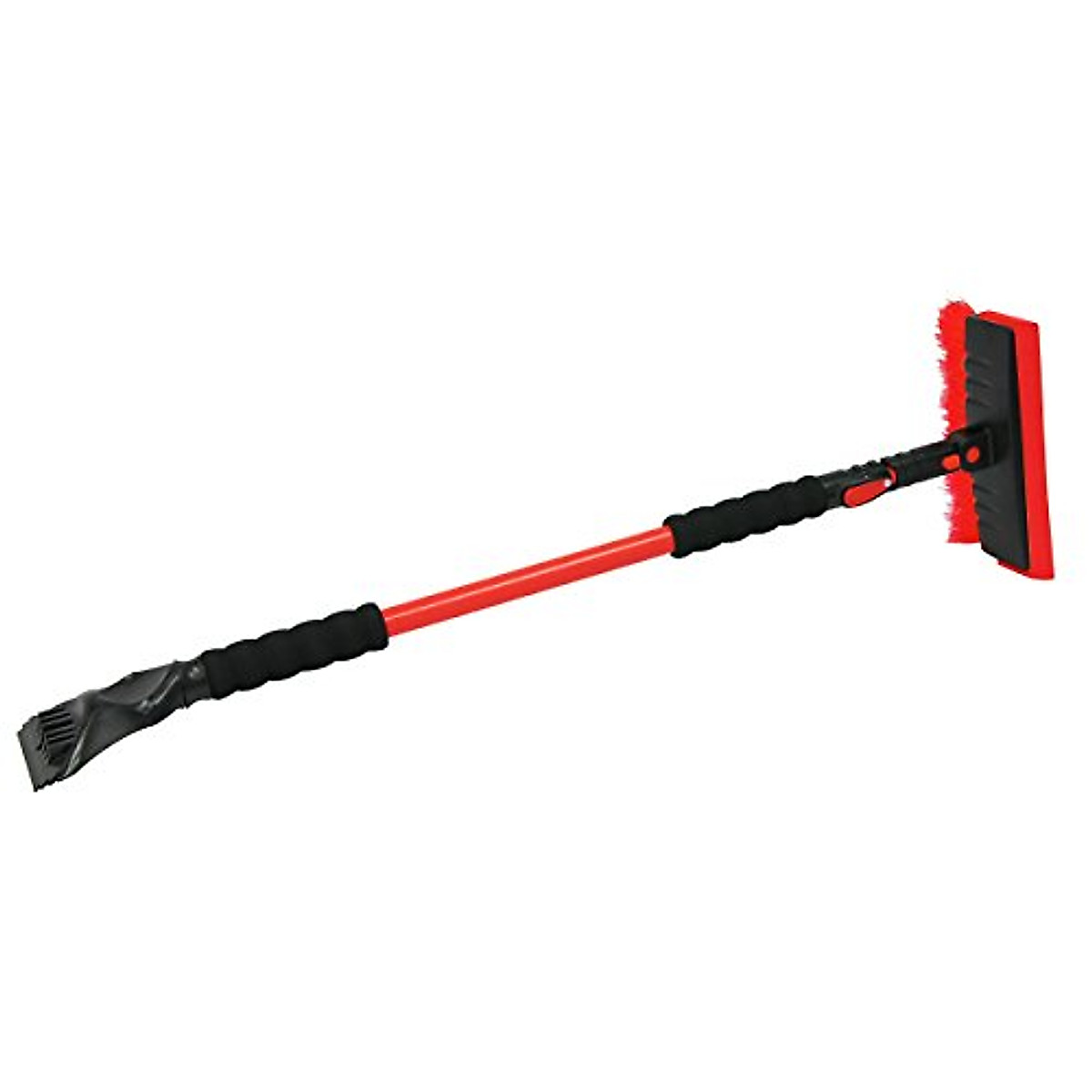 SubZero 14403 54" Snow Plow Snowbroom with Pivoting Head and Integrated Ice Scraper (Colors may vary)