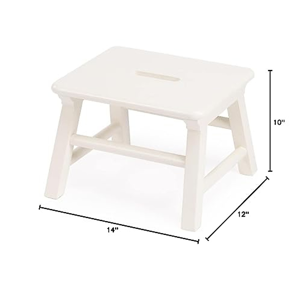 Butler Melrose White Step Stool
