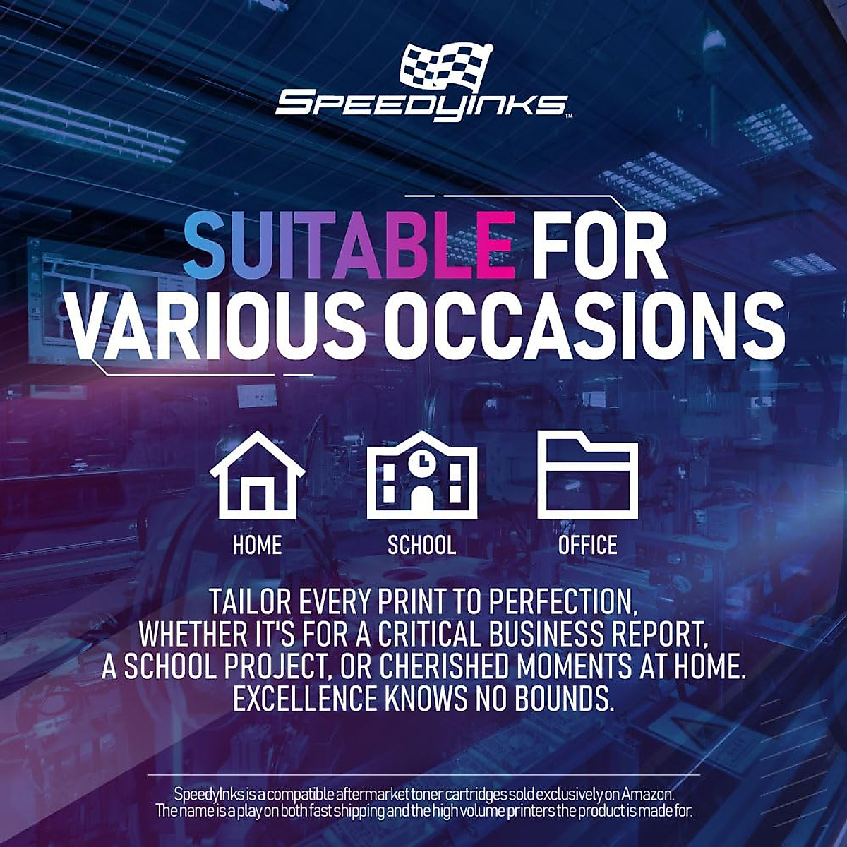 SPEEDYINKS Remanufactured Ink Cartridge Replacement for HP 62XL 62 XL C2P05AN High Yield to use with HP Envy 7640 5660 5545 7644 7645 OfficeJet 5740 5746 Series Printer (2 Black, 1 Tri-Color, 3-Pack)