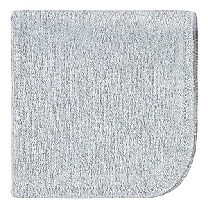 Gerber Baby 10-Pack Terry Washcloths, Bear Green, One Size