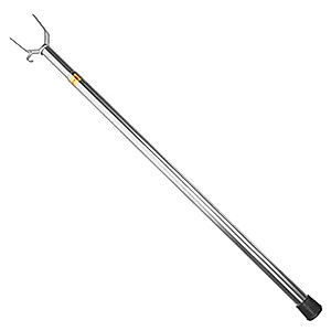 DOITOOL Outdoor for Reach Ceiling Stick Retractable Rod Telescoping Indoor Extending Inch Reaching Wardrobe Hook Long Clothing with Pole Shelf Clothes Adjustable Clothesline Bar
