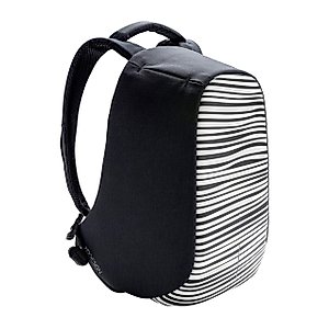 XDDesign Bobby Compact Print Anti-Theft Laptop USB Backpack Zebra (Unisex Bag)