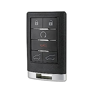 Key Fob Remote Replacement Fits for 2007-2014 Cadillac Escalade ESV EXT OUC6000066 (Pack of 2)