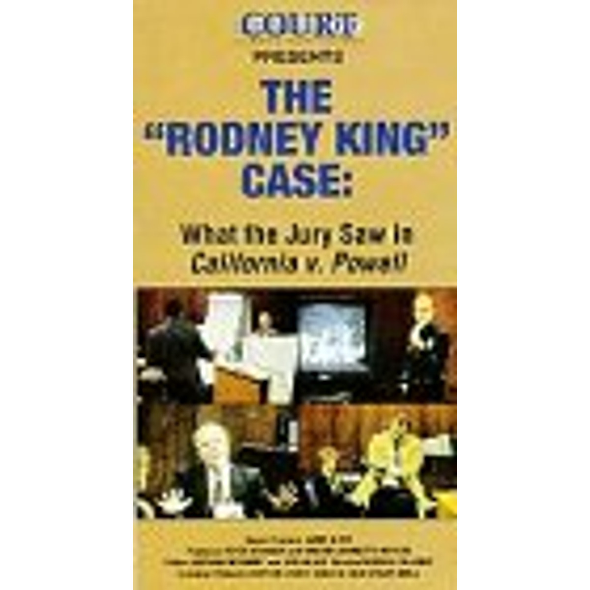 The Rodney King Case - What the Jury Saw in California v. Powell [VHS]